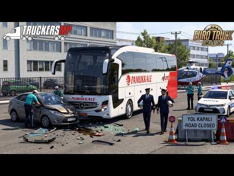 🇹🇷TruckersMP Otobüs❓| TMP Konvoy | Local Mod | ETS 2 MP | Online | Euro Truck Simulator 2 | Canlı