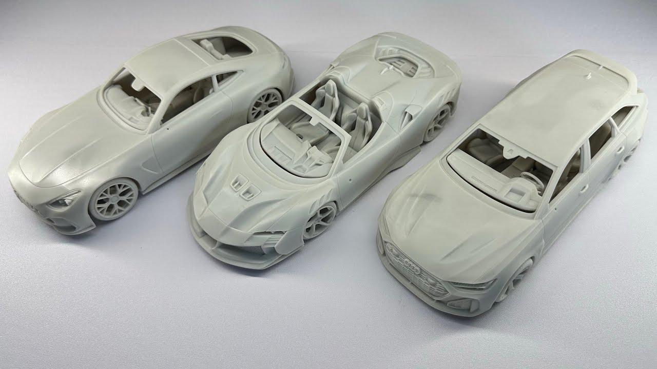 New 3D Printed Modern cars from Andrey Bezrodny files! - YouTube