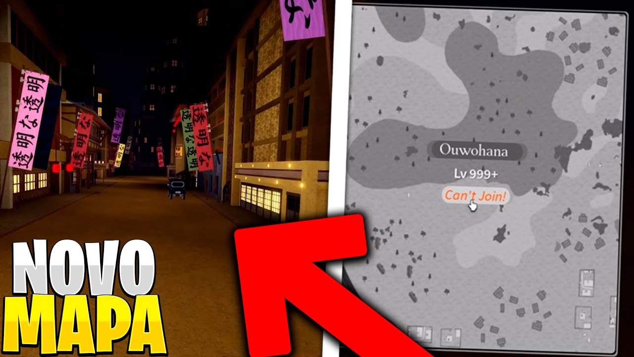NOVO MAPA da CIDADE *Ouwohana* no PROJECT SLAYERS do ROBLOX - YouTube
