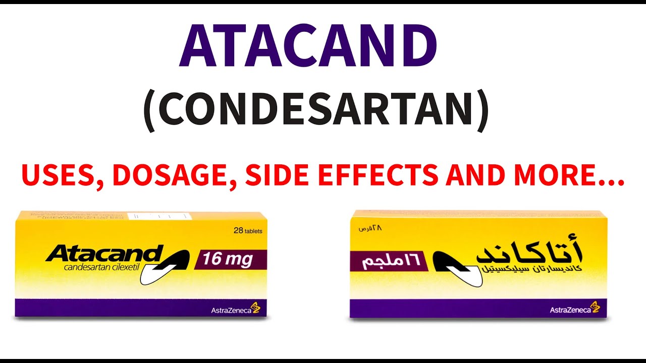 ATACAND Tablets ( Candesartan) Uses, Dosage, Warnings, Side Effects ...