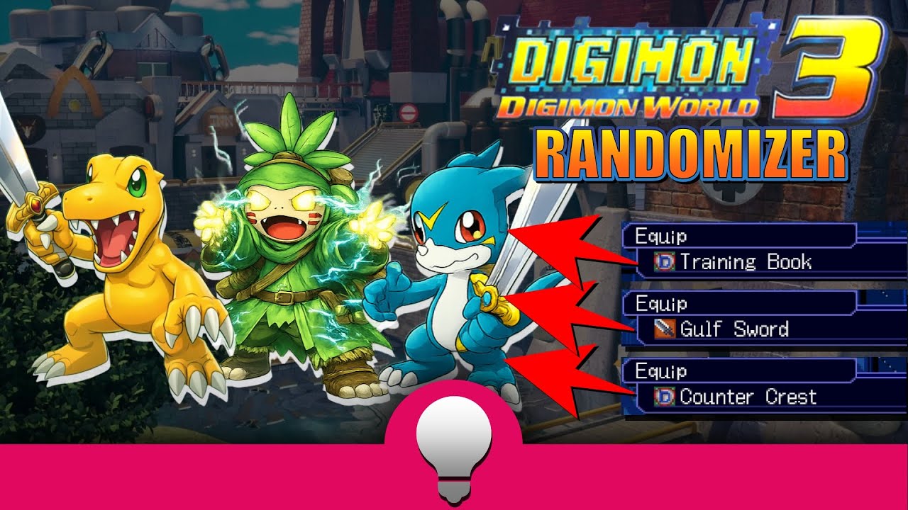 Digimon World 3, mas ta tudo aleatório! (Parte 1) - YouTube