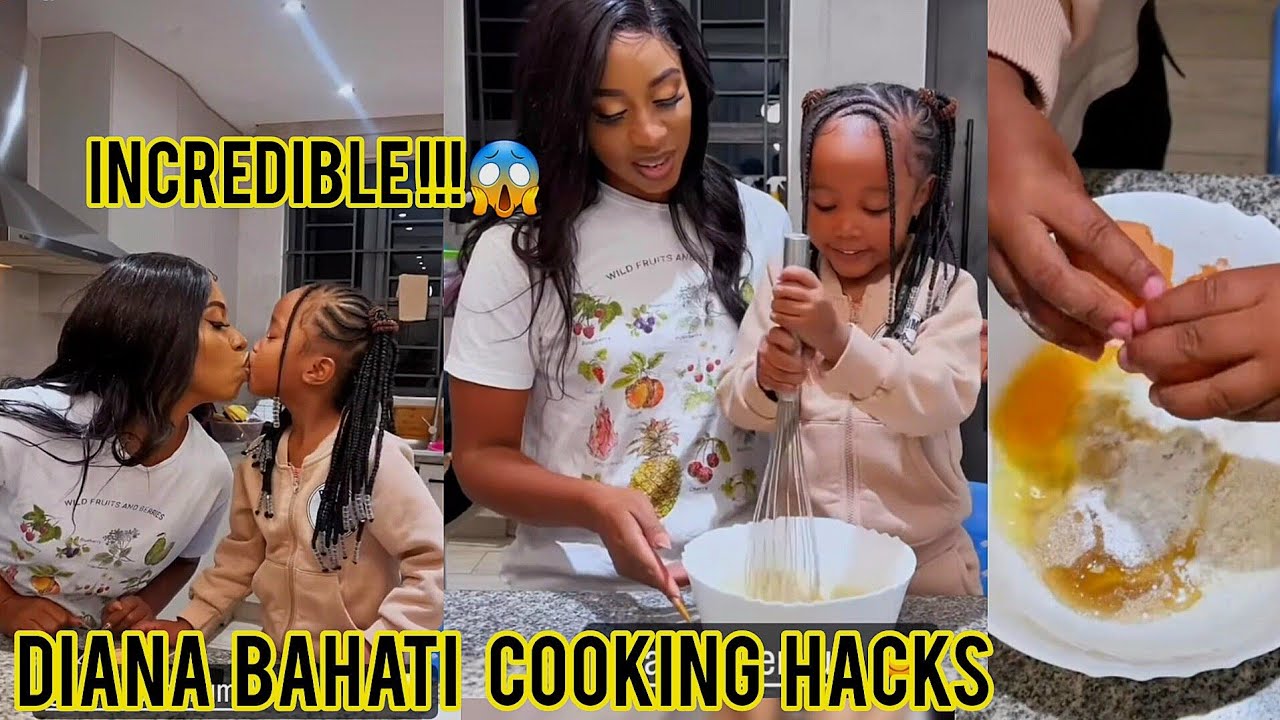 Must Watch 😍 Diana Marua & Heaven Bahati Cooking .... utapenda - YouTube