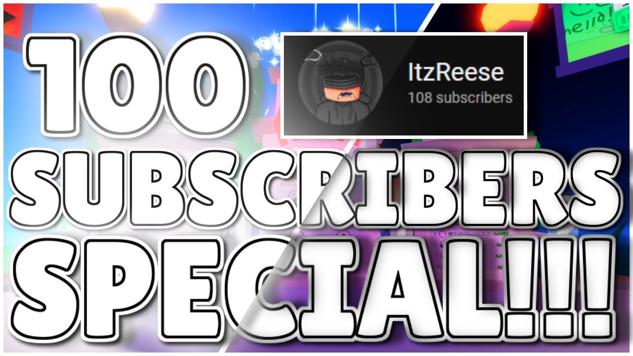 So We Hit 100 Subscribers... (Special Video!!!) - YouTube