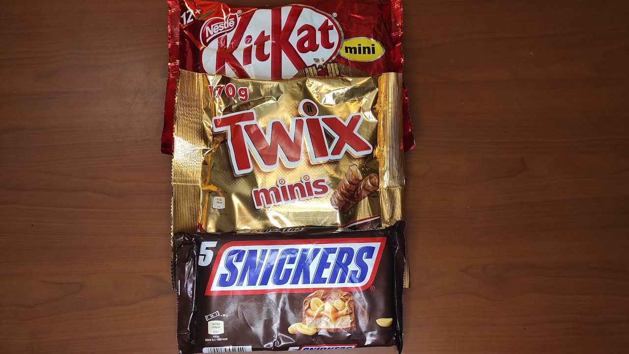 ASMR / New Soma Lot's of KitKat, Twix, Snickeres / #asmr #candies # ...