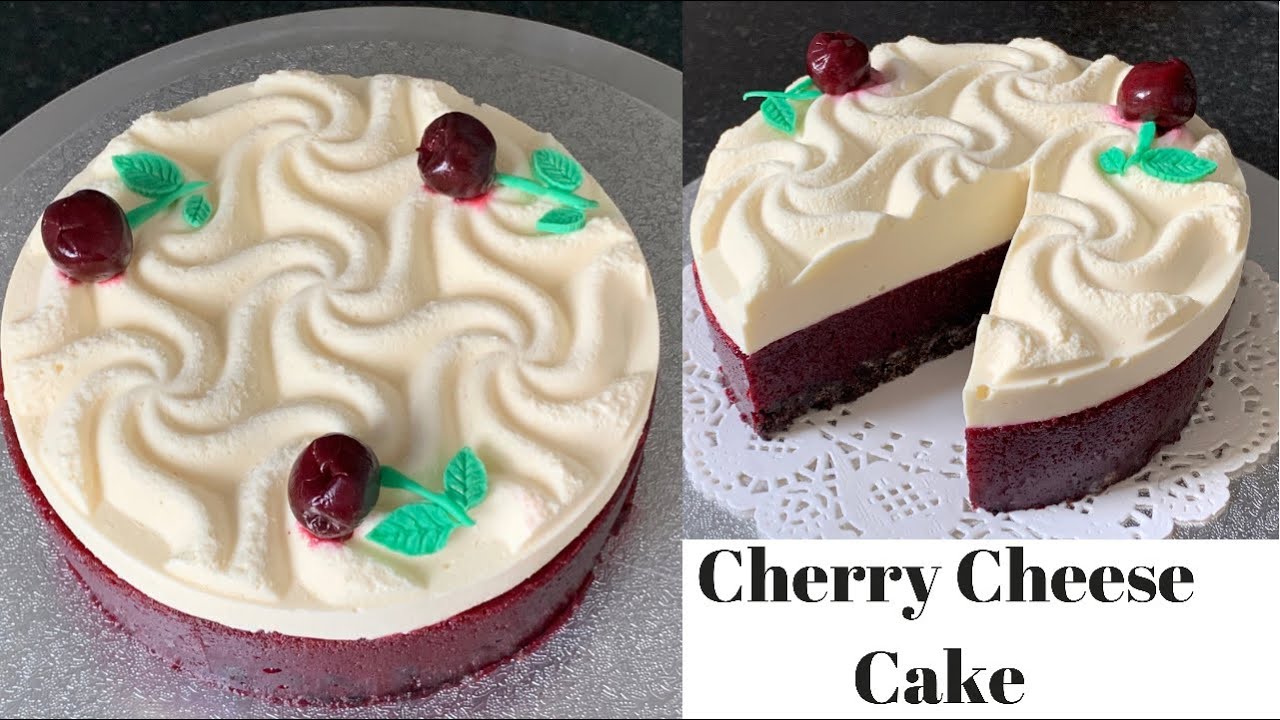 AMAZING 3D CHERRY CHEESECAKE ENTREMET BY DESSERTFOOD - YouTube