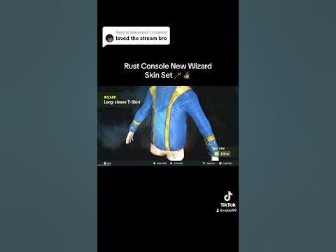 Rust Console New Wizard Skin Set…#shorts #rust #rustconsole - YouTube