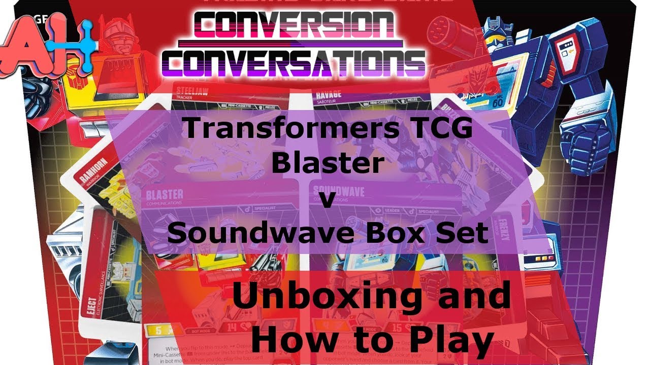 Conversion Conversations: Transformers TCG How to play Blaster v ...