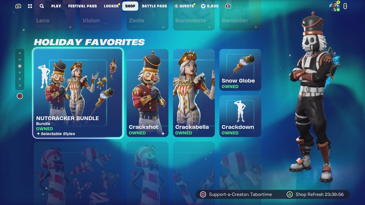 This Item Shop Has A Little Bit Of Everything (NUTCRACKER BUNDLE IS ...
