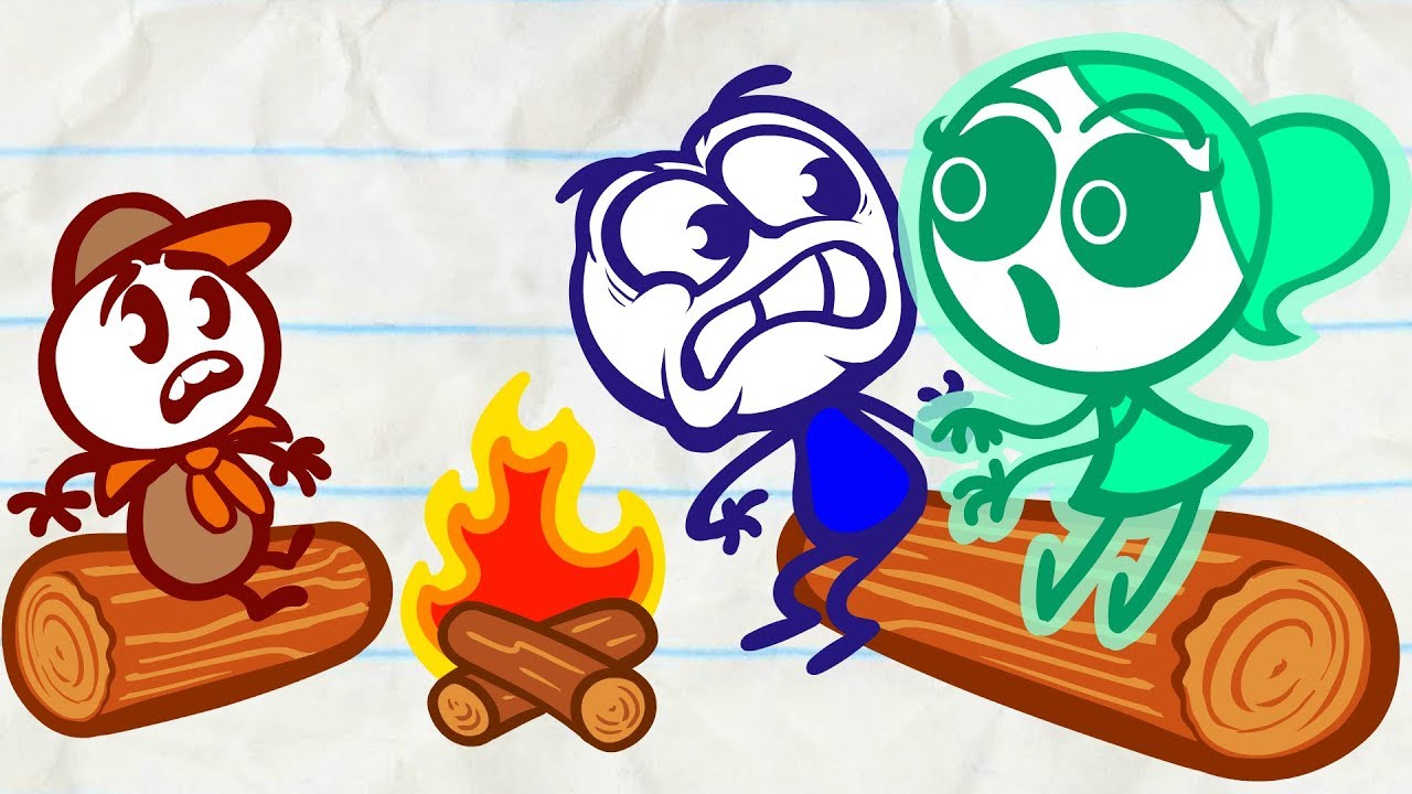 Pencilmate's GHOST Story! | Animated Cartoons Characters | Animated ...