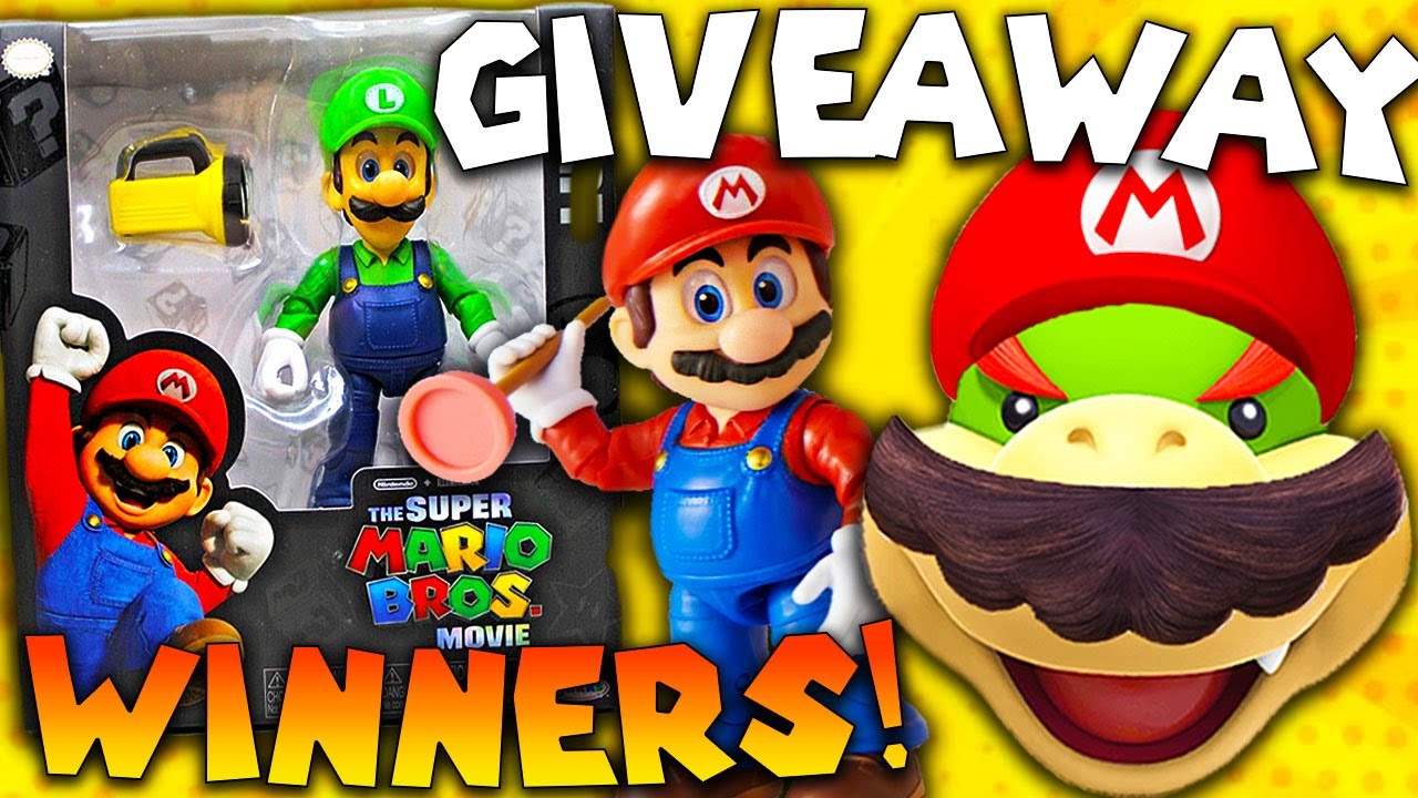 Super Mario Richie 300,000 Subscriber Giveaway Winners Stream! - YouTube