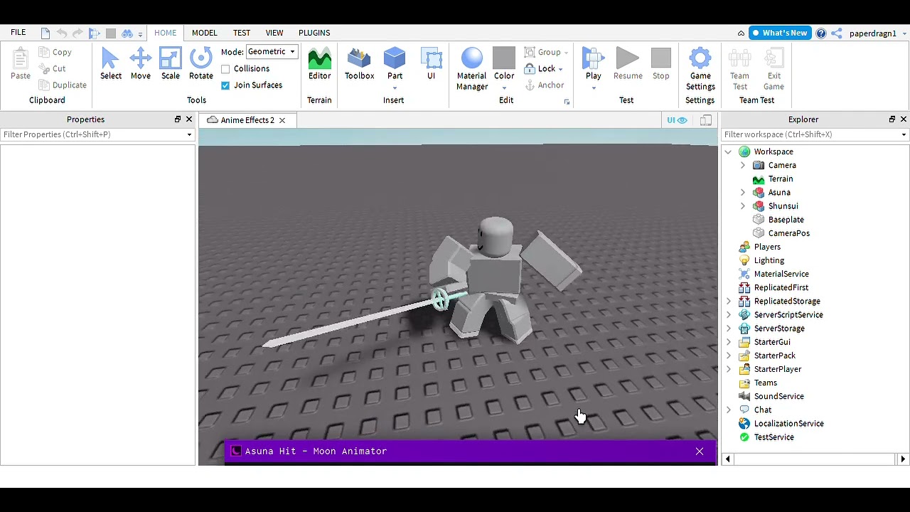 Rapier Slashes Test (Roblox Studio) - YouTube