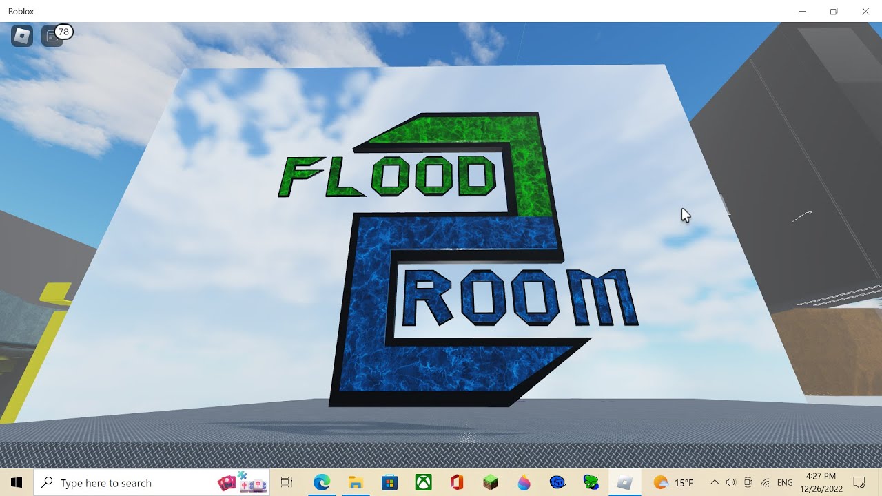 Flood Room (flood escape Obby Creator Roblox) v8.9 showcase - YouTube