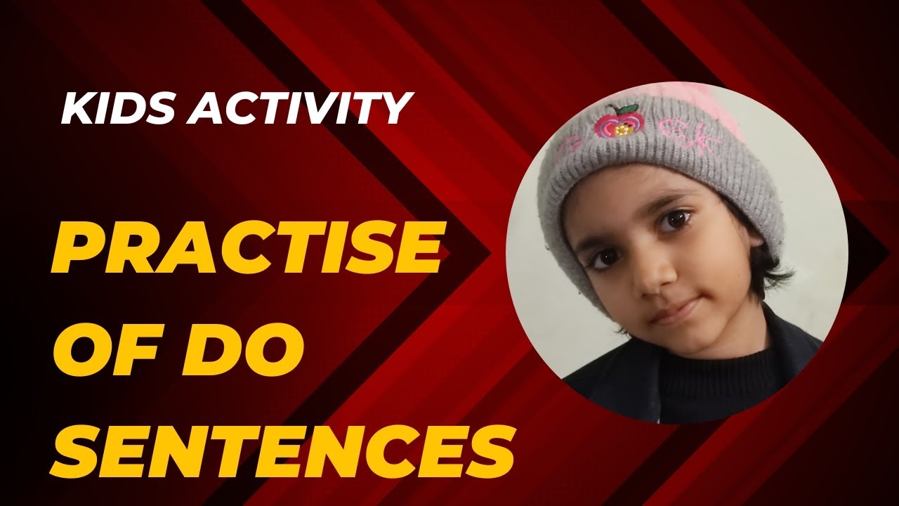 PRACTISE of do sentences - YouTube