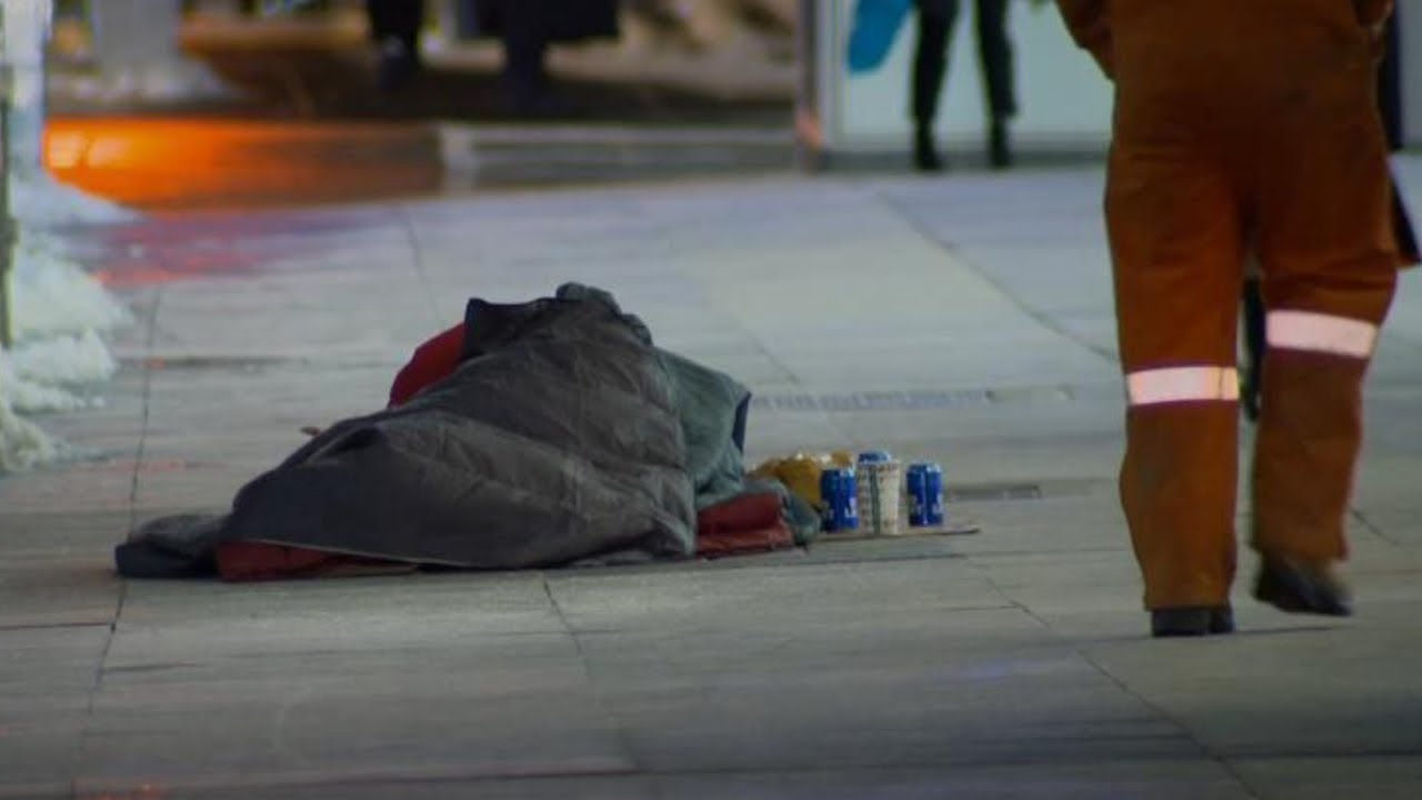 Extreme cold weather dangerous for homeless - YouTube