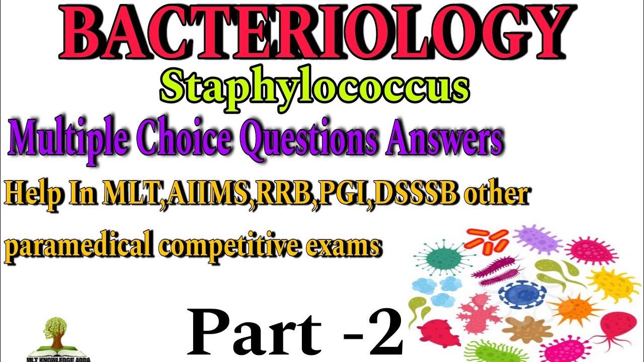 What is Bacteriology|| Staphylococcus bacteria || Mcq on bacteriology ...