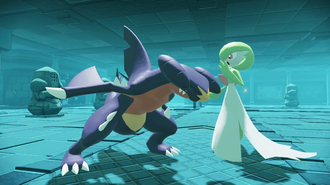 Alpha Garchomp Meets Alpha Gardevoir [Pokémon Legends: Arceus] - YouTube