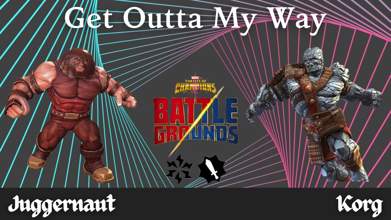 MCOC: Battlegrounds - Unstoppable Force, Moveable Object - YouTube