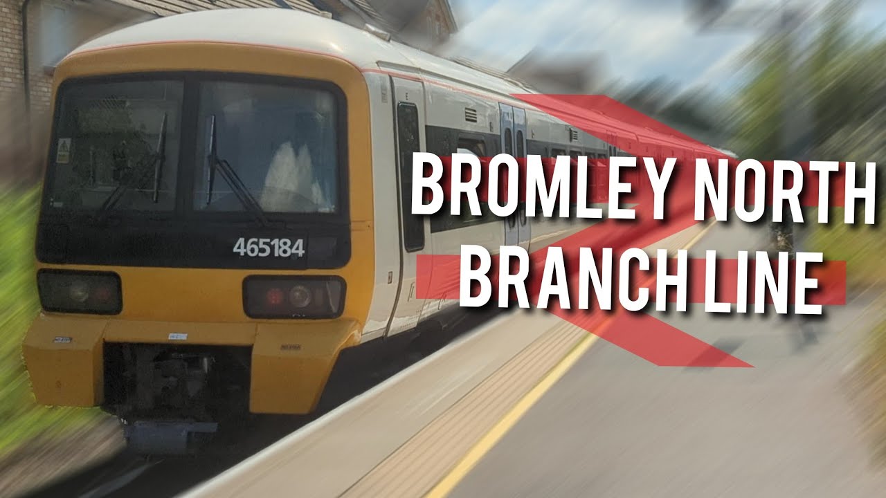 MEMBERS: London's ONLY branch line? | The North Bromley branch line ...