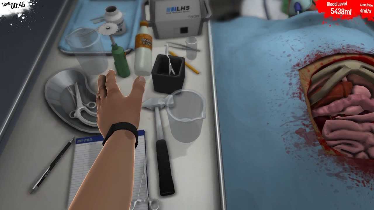 [PC] Surgeon Simulator 2013 - Kidney transplant Rank A++ success (1080p ...