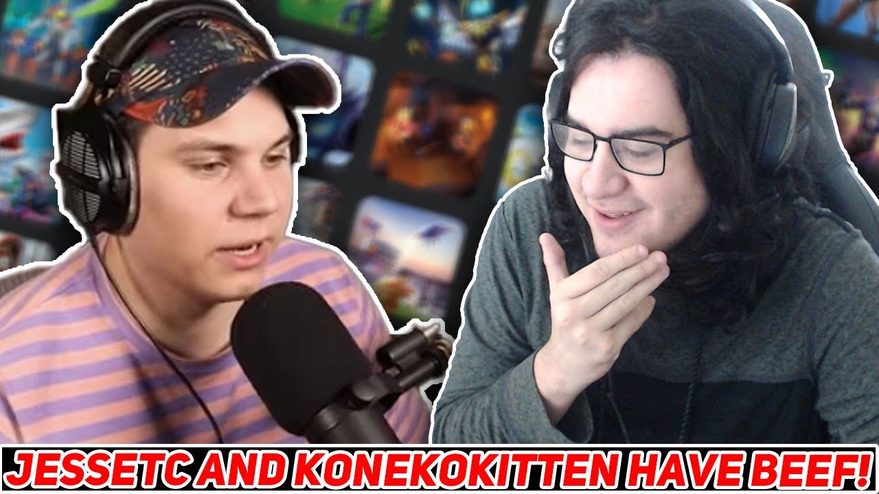 Jessetc and KonekoKitten have BEEF! (The FOUGHT IRL!) - YouTube