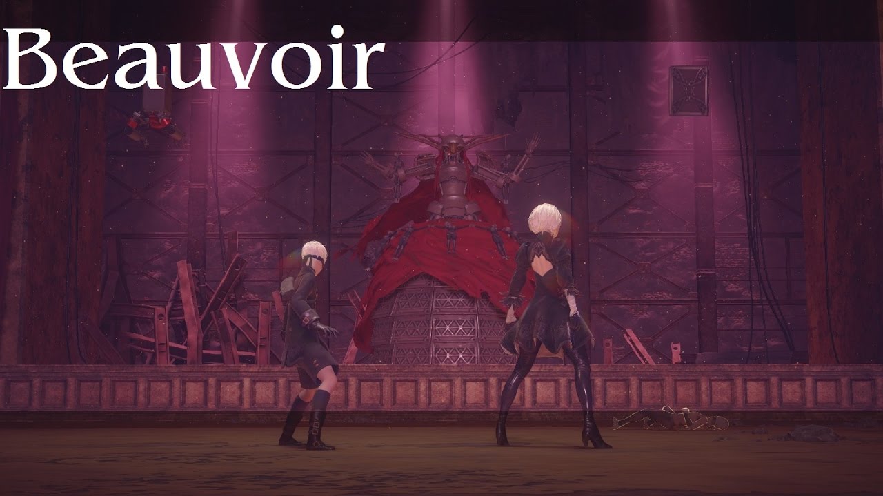 NieR: Automata - Beauvoir (Hard, S9 mode: Passiv) - YouTube