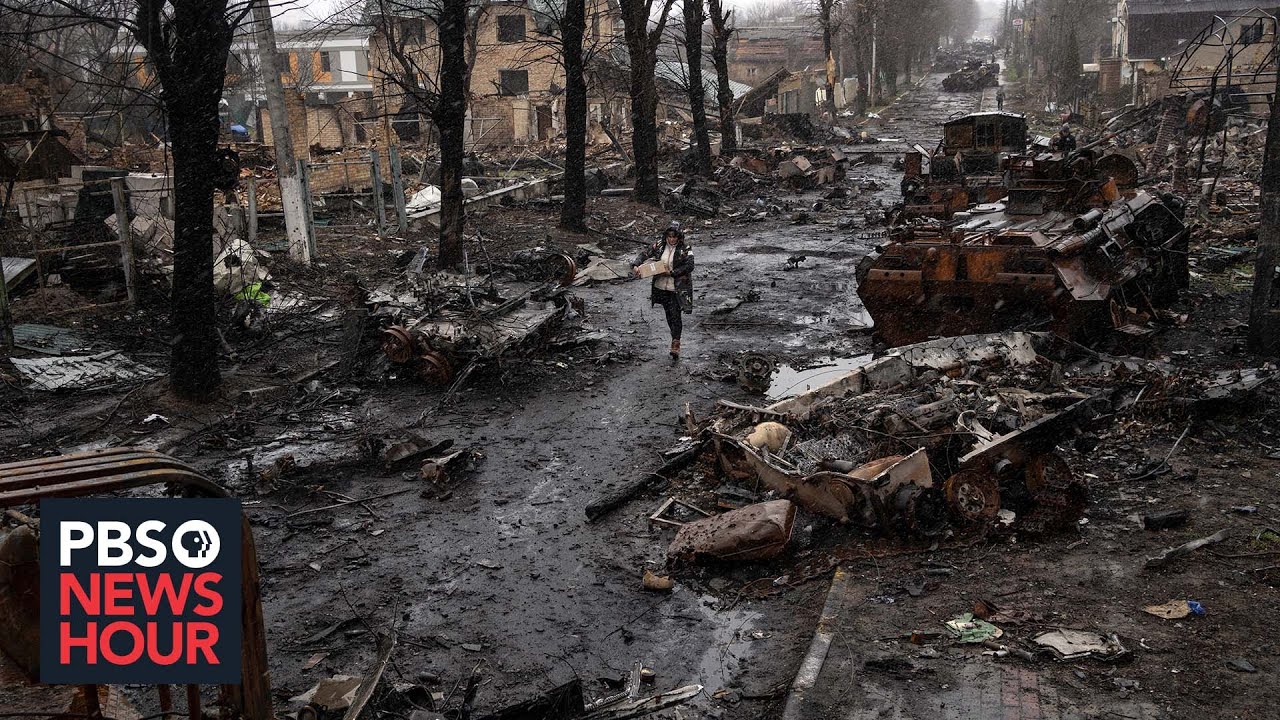 Russian withdrawal from Bucha exposes atrocities against Ukrainian ...