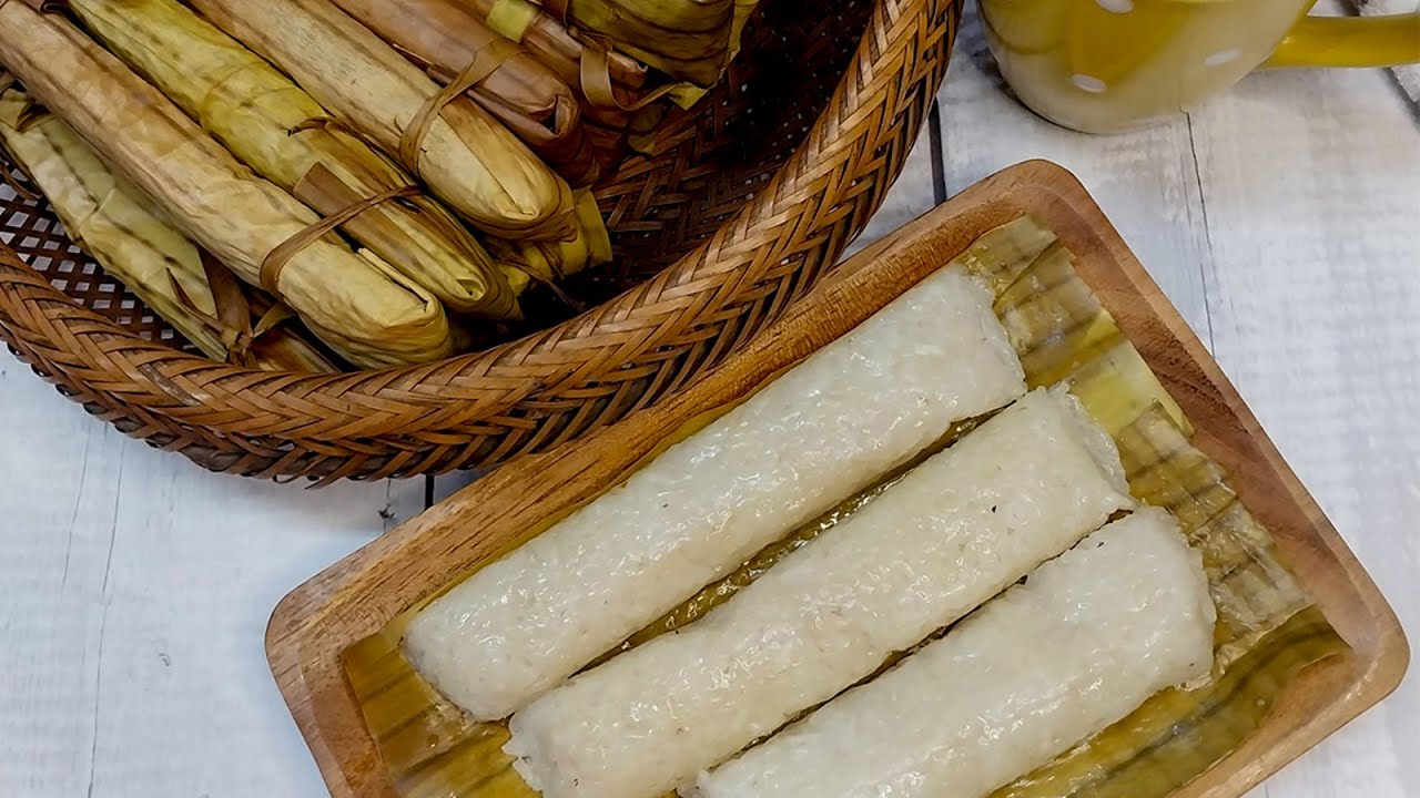 Traditional Native Suman | No Sugar Recipe - YouTube