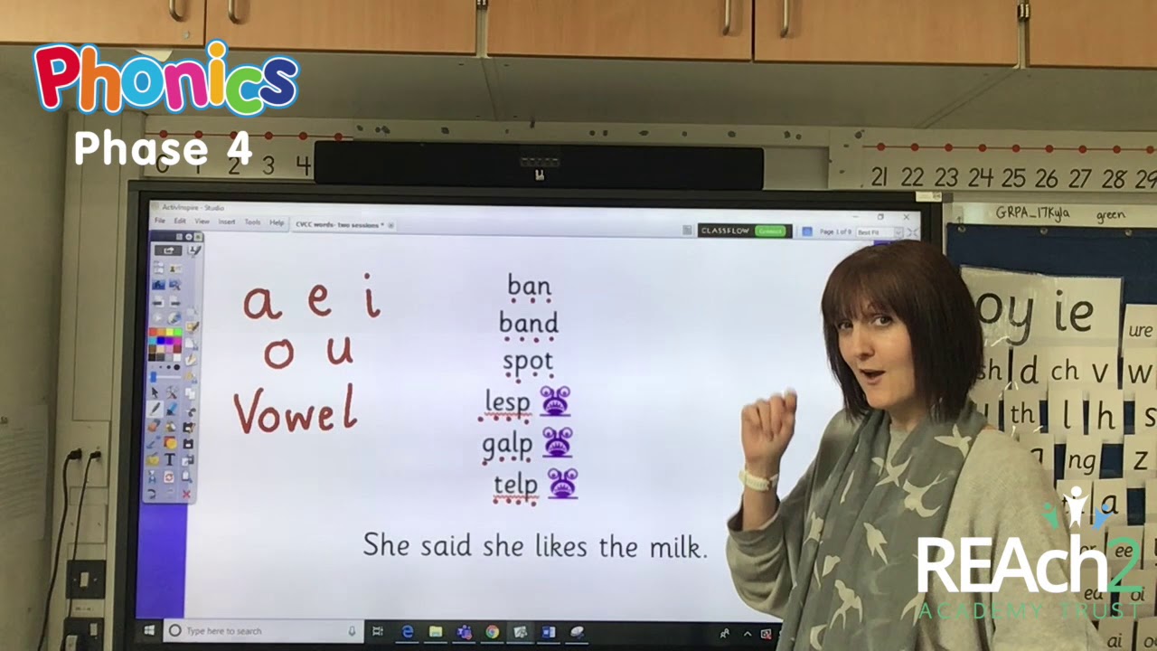 Phonics Phase 4 - Session 1 - YouTube