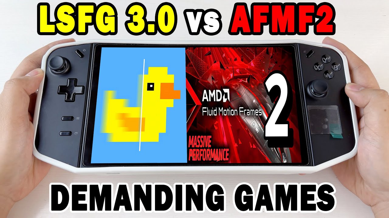 Lossless Scaling 3.0 vs AFMF2: Which One is Better for Demanding Games? - YouTube