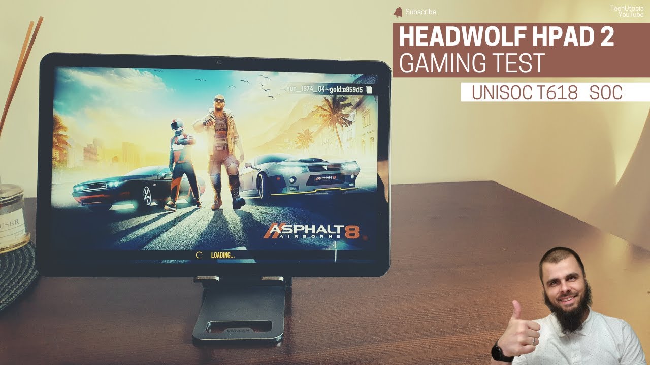 Headwolf Hpad 2 Gaming test I Unisoc T618 Performance I Mali G52 GPU ...