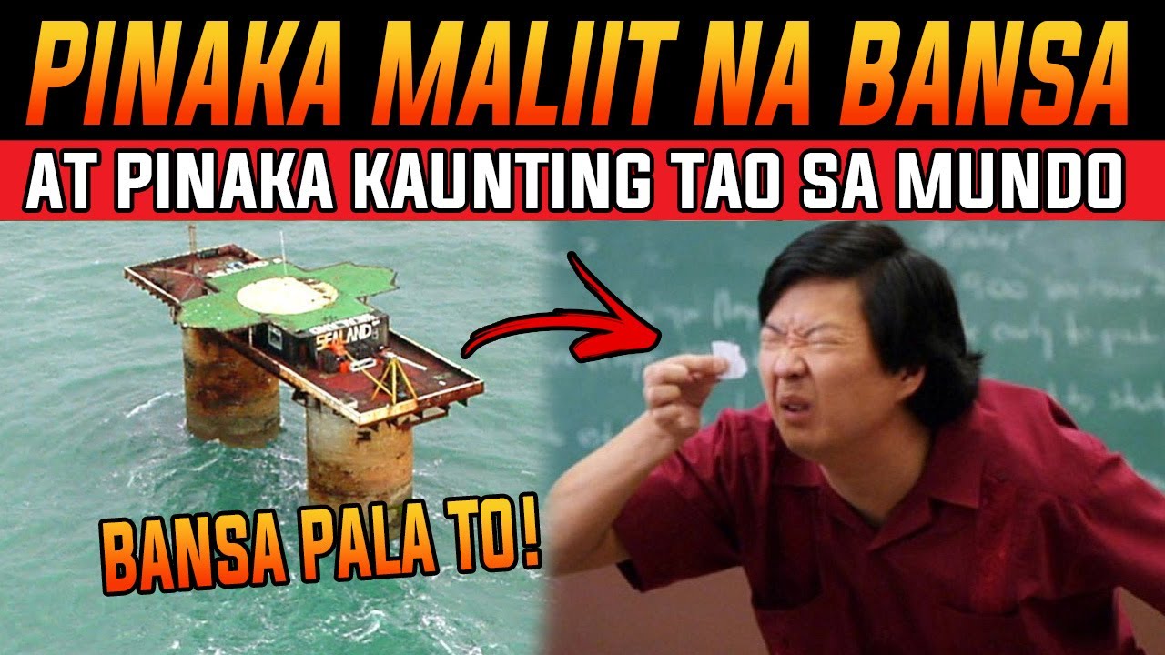 MGA PINAKA MALIIT NA BANSA AT PINAKA KONTI ANG TAO (REACTION AND ...