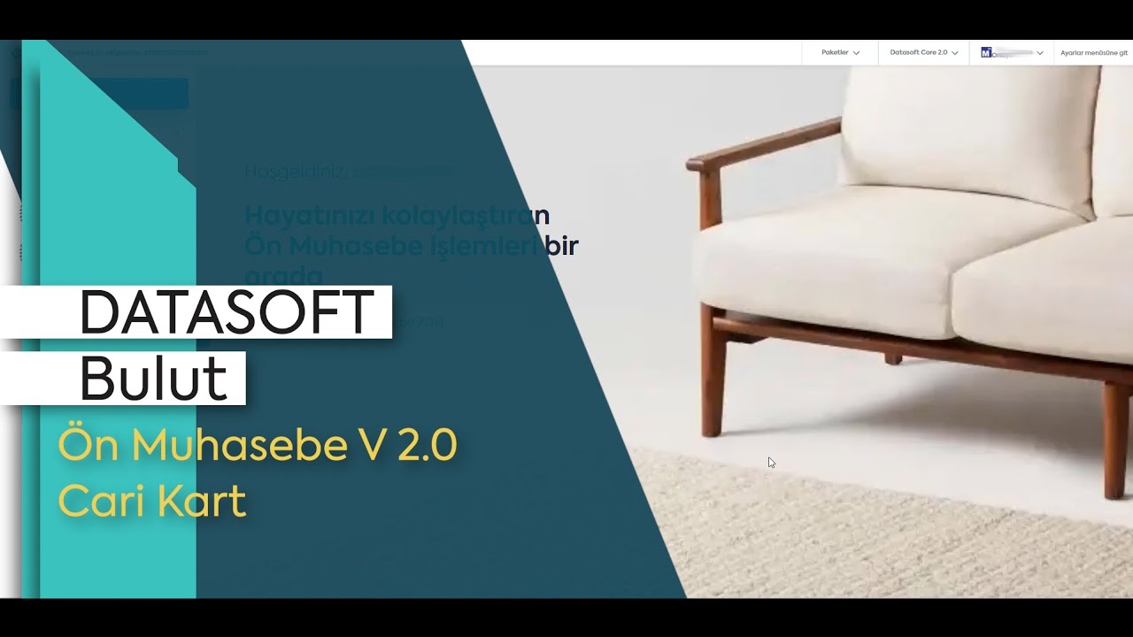 Cari kaydı - Datasoft Bulut Ön Muhasebe V2 - YouTube