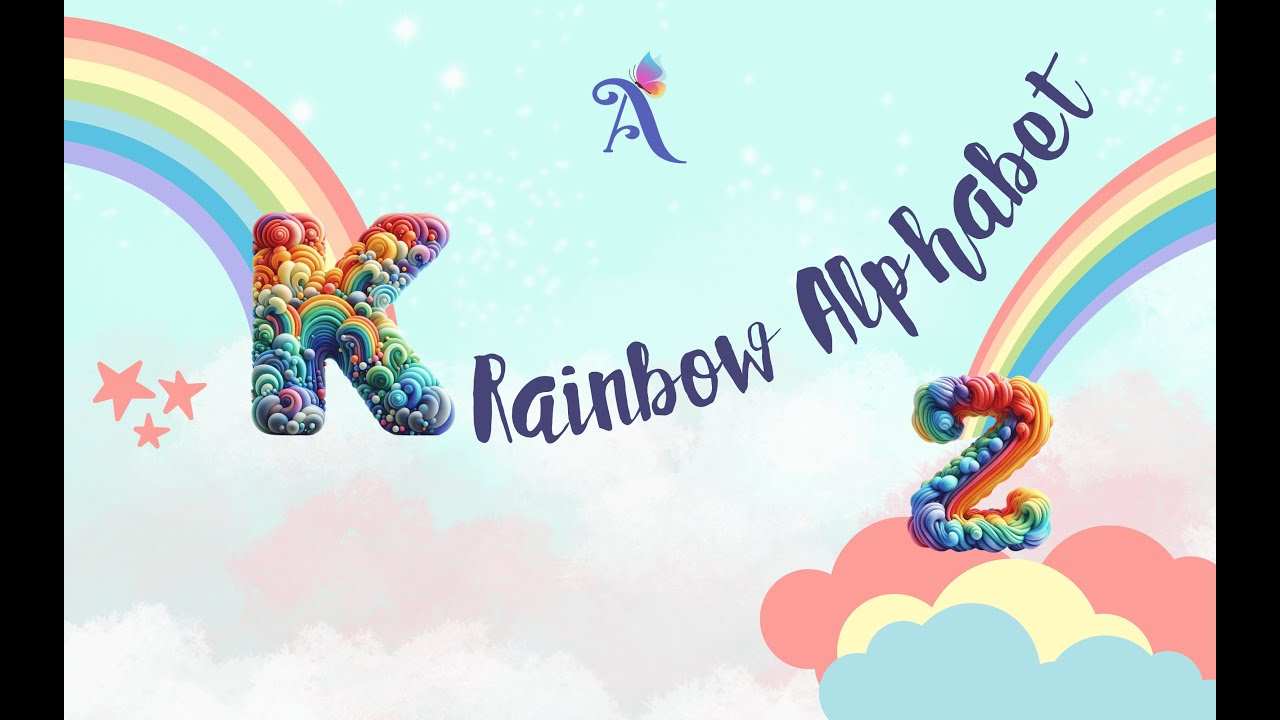 Rainbow Alphabet 🌈 | Bright & Fun ABCs for Kids! - YouTube