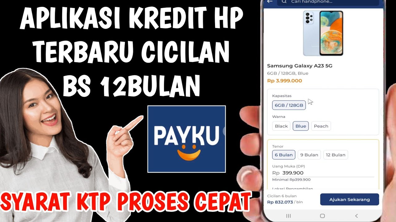 Recomendasi Aplikasi Kredit HP Terbaru Cicilan 12bulan - YouTube