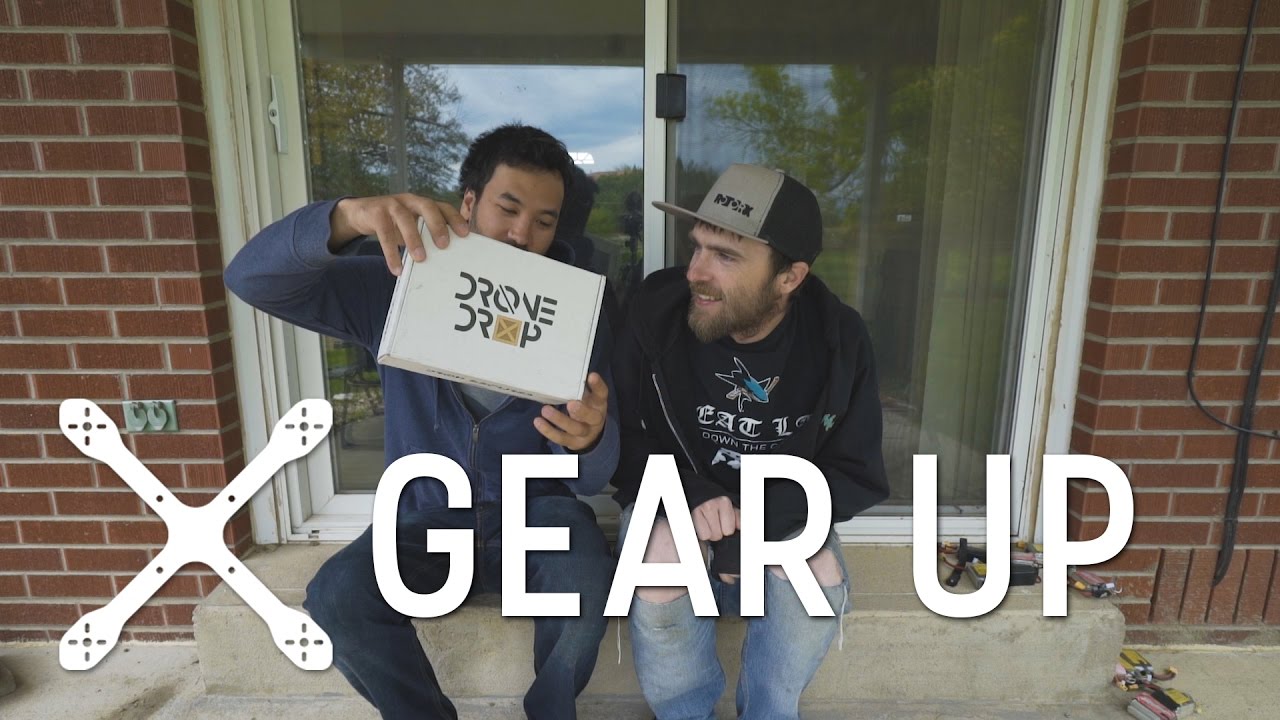 Drone Drop Box Drop - Gear Up - YouTube