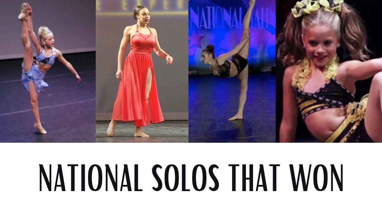 NATIONAL SOLOS THAT WON RANKED // DANCE MOMS - YouTube
