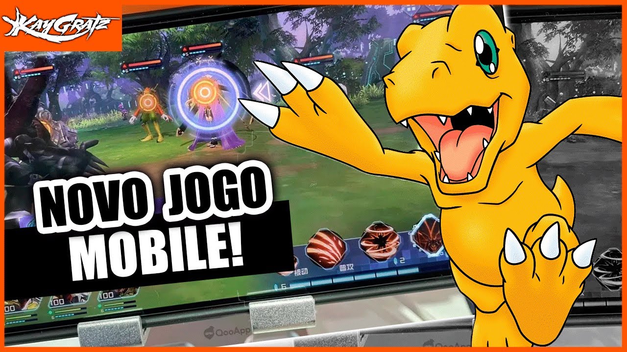NOVO JOGO OFICIAL de DIGIMON MOBILE + GAMEPLAY! Digimon: Source Code ...