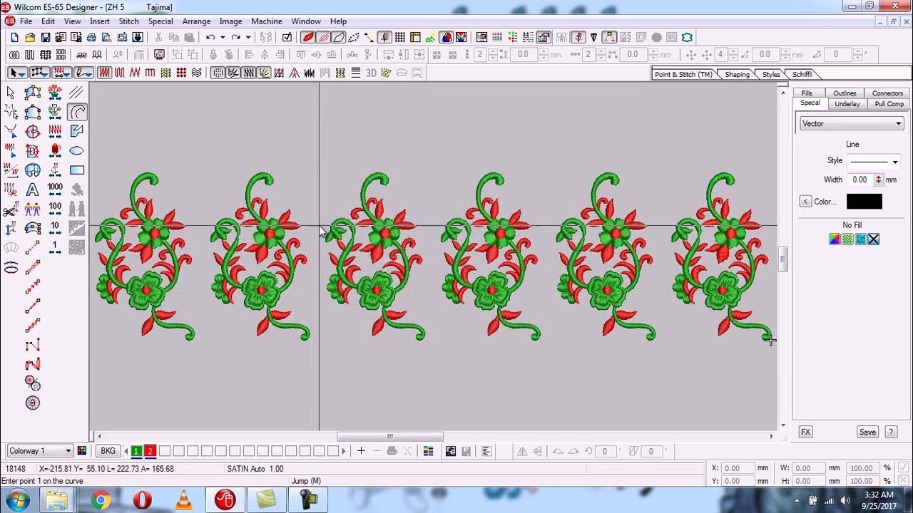 Wilcom-Cross Hair Cursor in Wilcom Software English #wilcom #tutorial #embroidery #english - YouTube