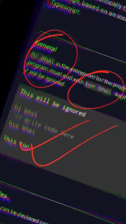 Bhailang Coding Language Shorts Shortvideo Youtube