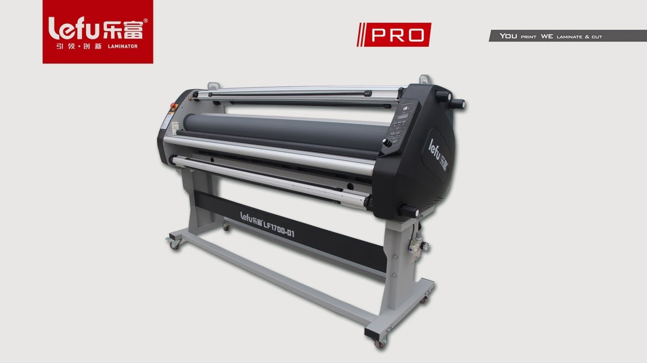 LeFu LF1700-D1 Automaitc Laminator Installation Video - YouTube