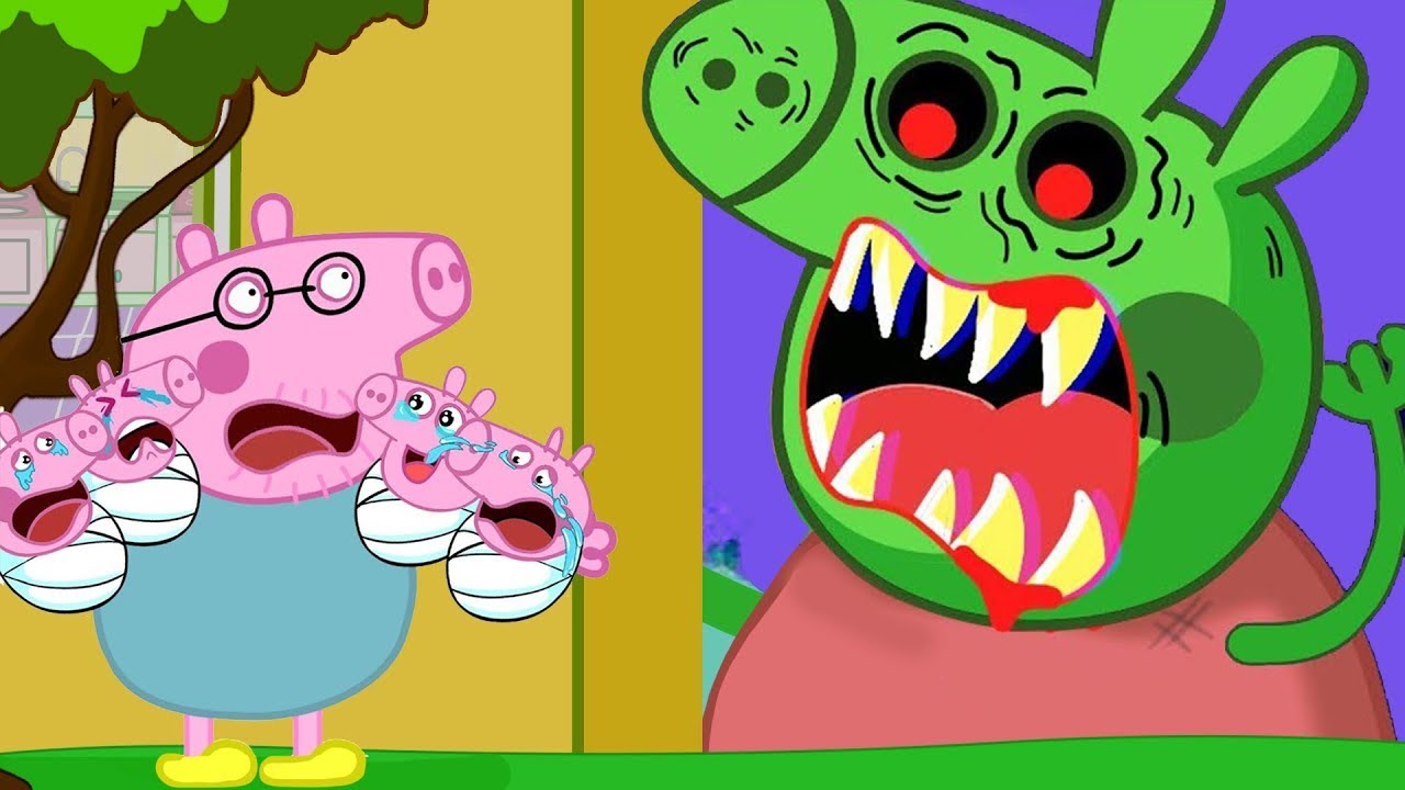 Zombie Apocalypse, Zombies Appear At The Pig House🧟‍♀️ Peppa Pig Funny ...