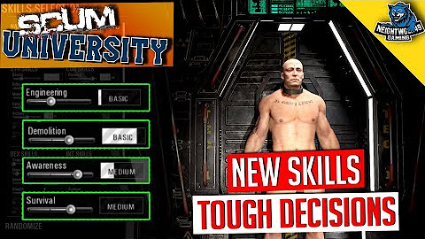 SCUM - How to Create the Best Character [Understanding Character Creation] - YouTube