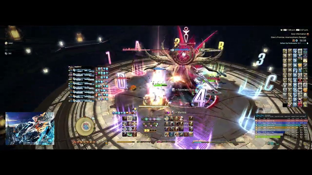 FFXIV - Fatebreaker E11S Synced (MNK PoV) - YouTube