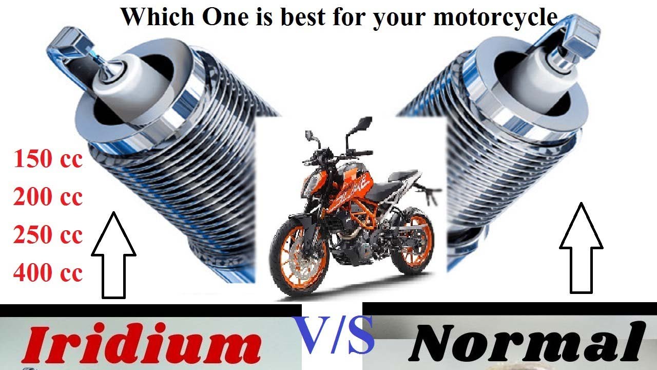 Iridium v/s ordinary spark plug - YouTube