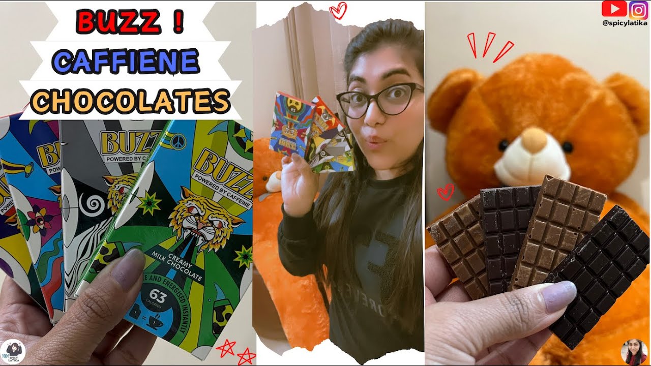 Buzz Chocolates | Caffeine Chocolates | Honest Review | New chocolates ...