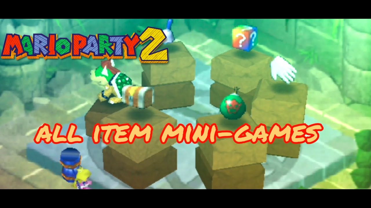 Mario Party 2- All Item Mini-Games - YouTube