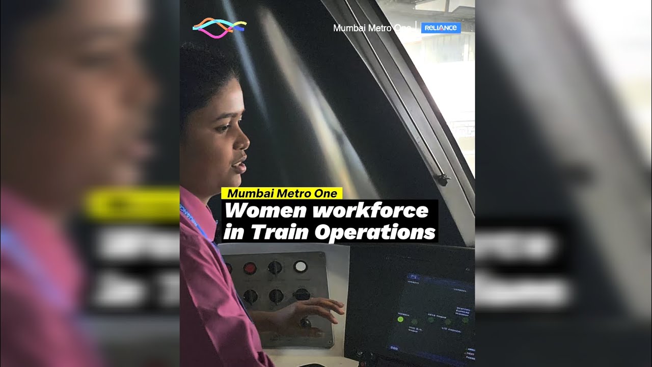 Lady Train Pilot | Women Empowerment | Mumbai Metro One - YouTube