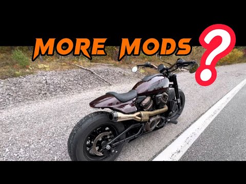 Breakdown of modifications on my Harley Davidson Sportster S - YouTube
