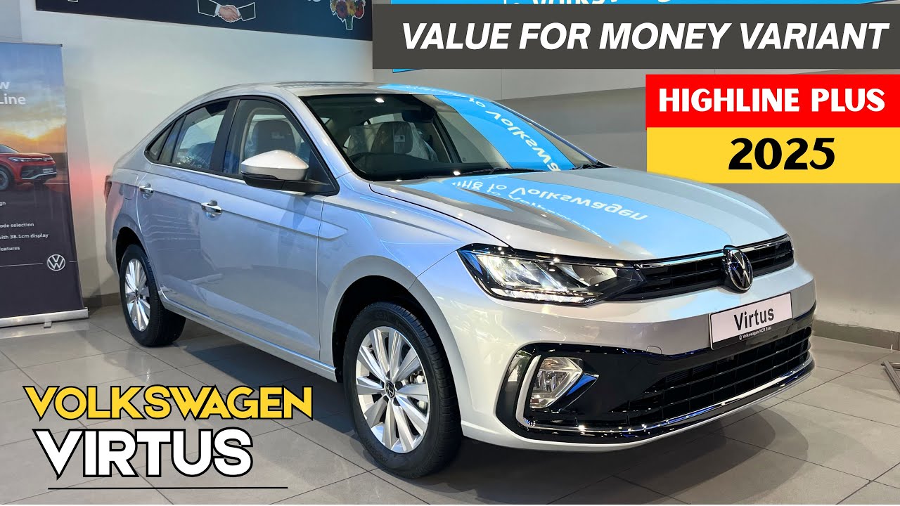 VALUE FOR MONEY VARIANT 😍|| VOLKSWAGEN VIRTUS HIGHLINE PLUS 2025 || 1.0 ...