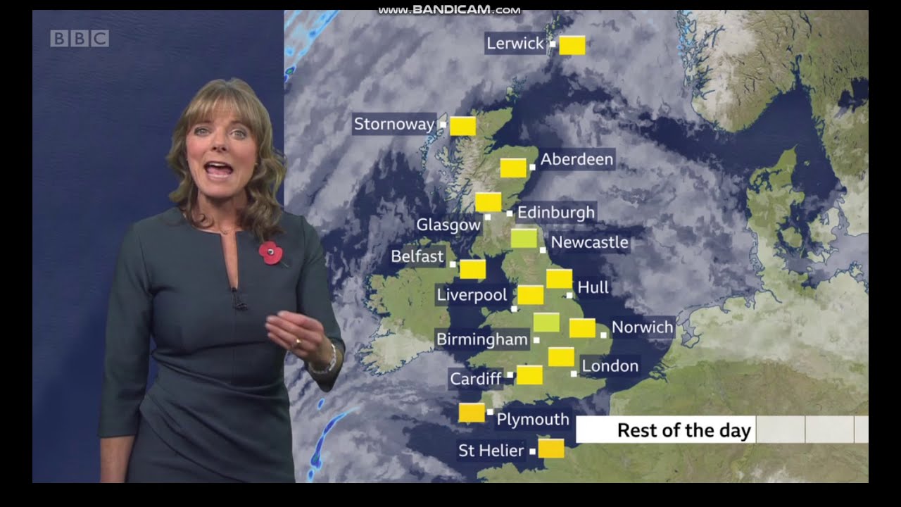 Louise Lear - BBC Weather - (6th November 2020) - HD [60 FPS] - YouTube